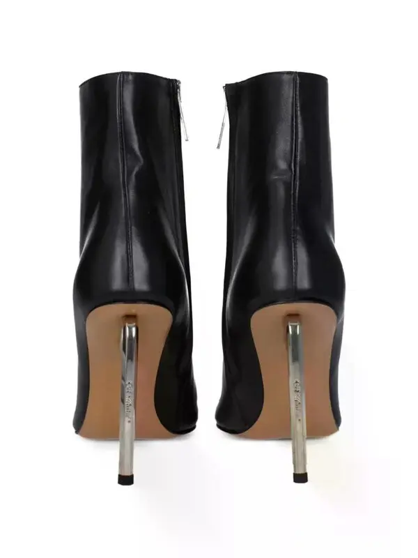 Off-White Jitney Metal-heel Ankle Boots