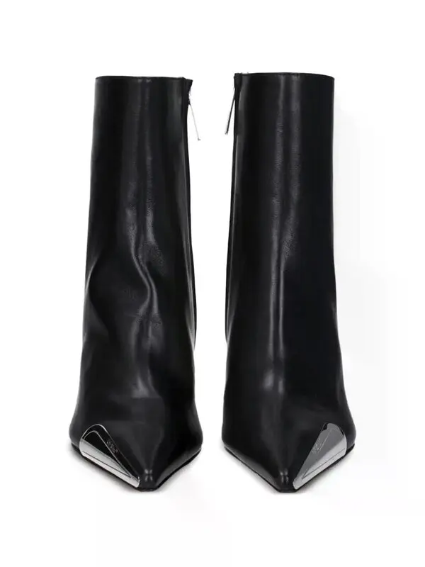 Off-White Jitney Metal-heel Ankle Boots