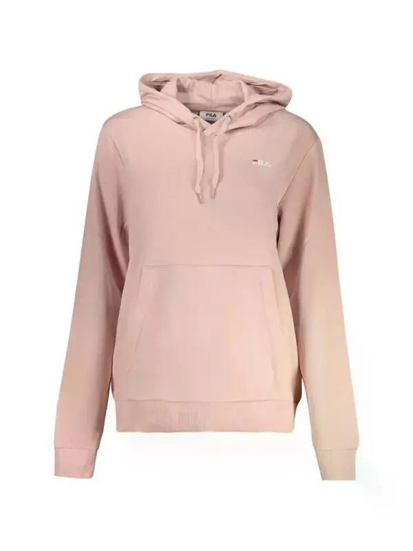 FILA Logo-patch Cotton Hoodie - Pink