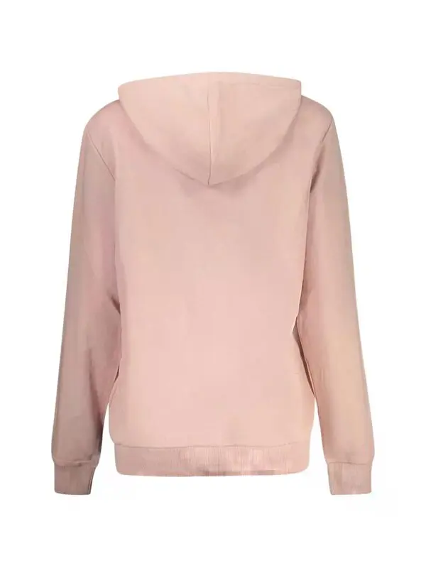 FILA Logo-patch Cotton Hoodie - Pink