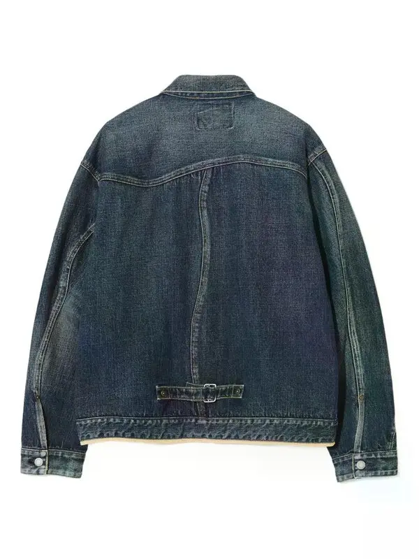Undercover Buttoned Blouson Jacket - Blue