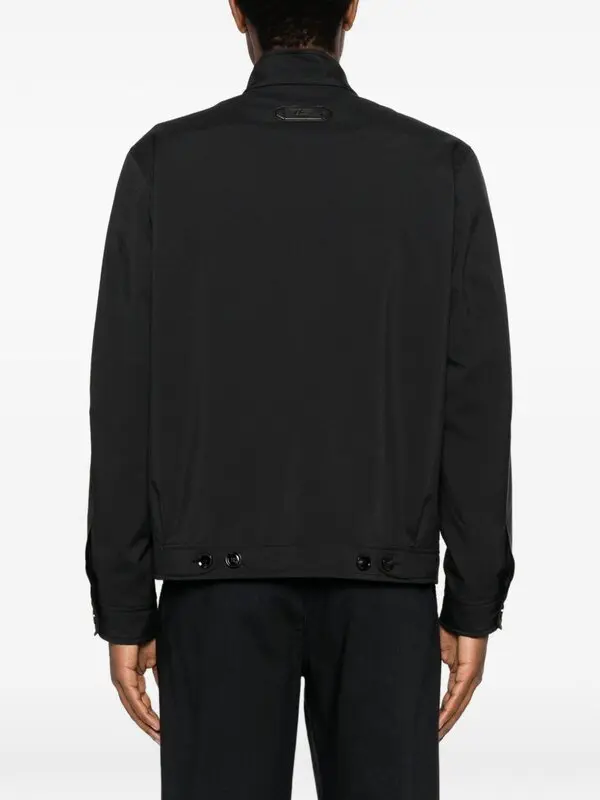 Brioni Nylon Blouson Jacket - Blue