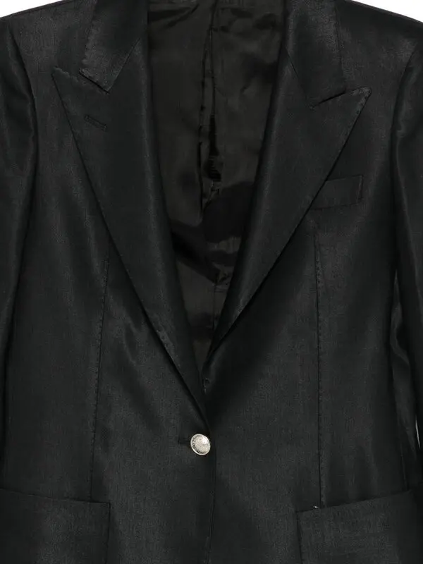Tagliatore Wool Double-breasted Suit - Black