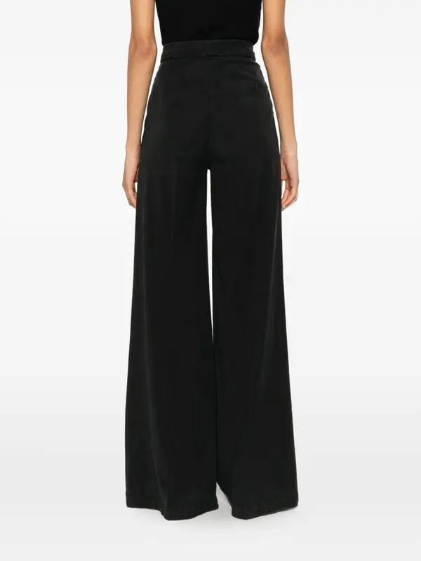 VIA MASINI 80 Linen Blend Trousers