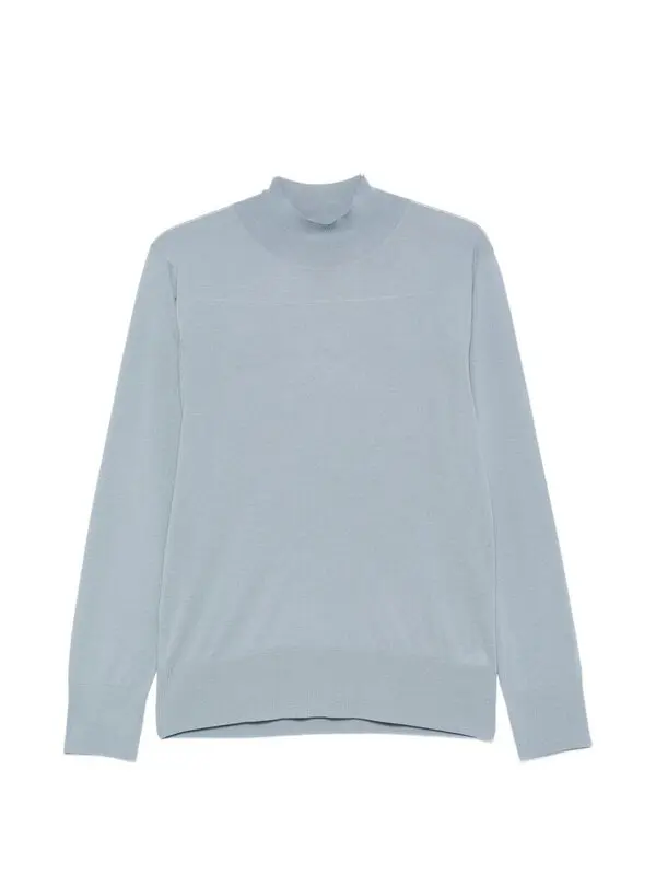 THE ROW Nari Wool Sweater - Sky Blue