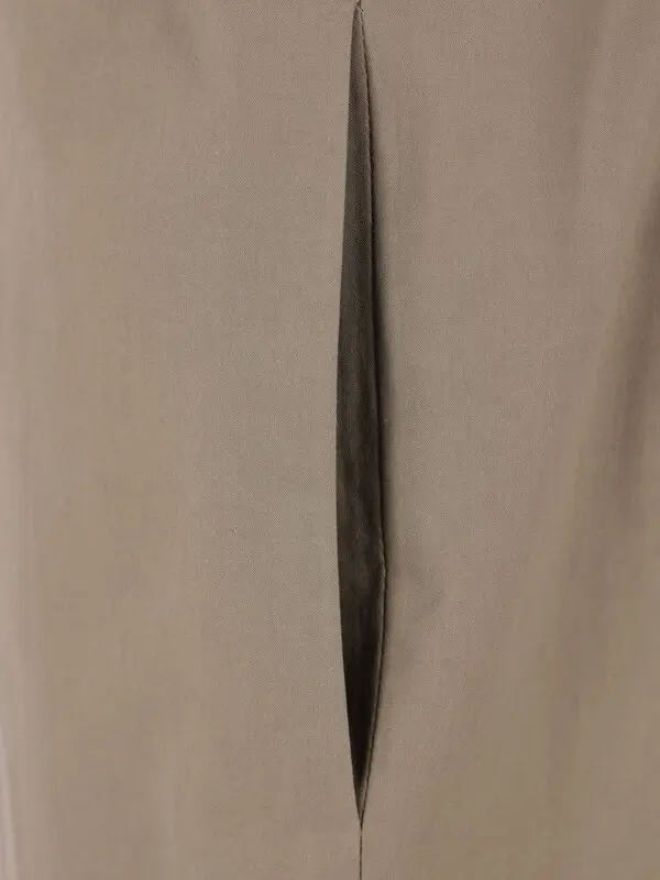 THE ROW Delano Cotton Trousers - Green