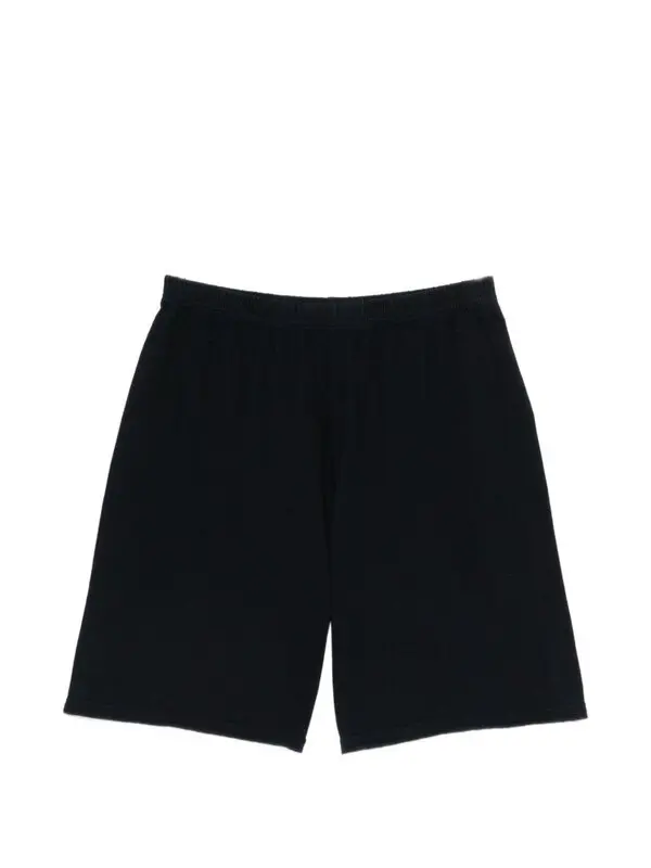 THE ROW Larissa Cotton Bermuda Shorts - Blue