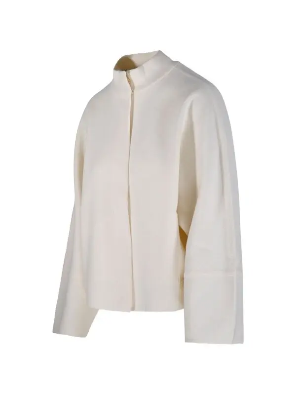 Max Mara Wool Cardigan - White