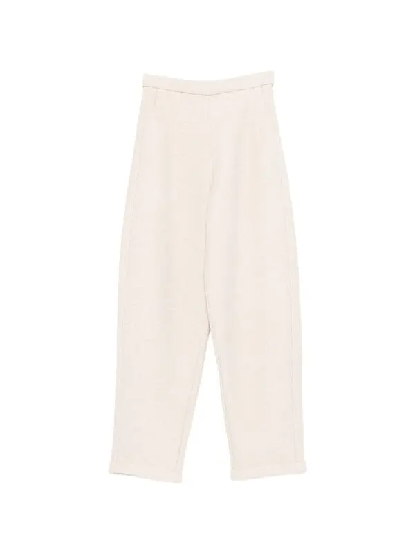 Max Mara Cotton Sweatpants - Beige