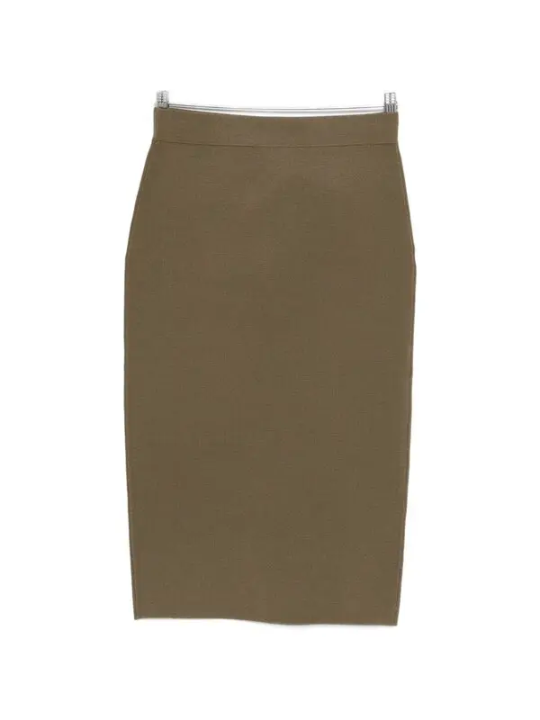 Max Mara Long Skirt - Green