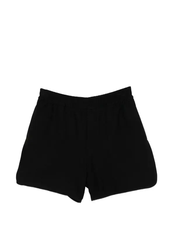 Emporio Armani Cotton Blend Shorts - Black