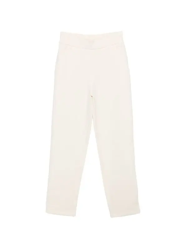 Emporio Armani Cotton Trousers - Beige