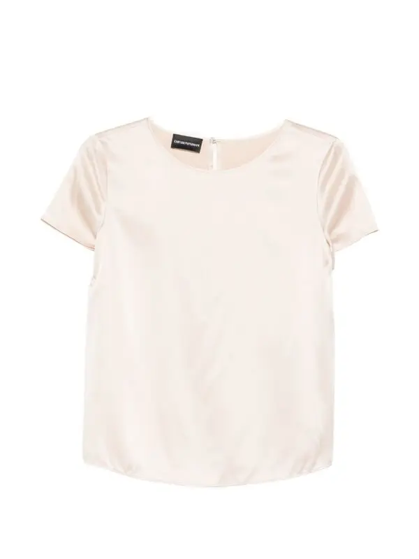 Emporio Armani Silk Top - Pink
