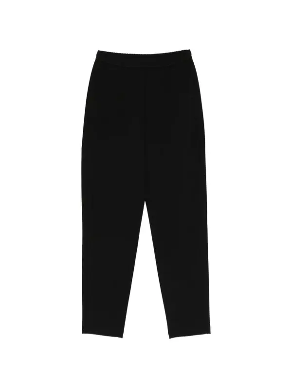 Emporio Armani Slim Trousers - Black