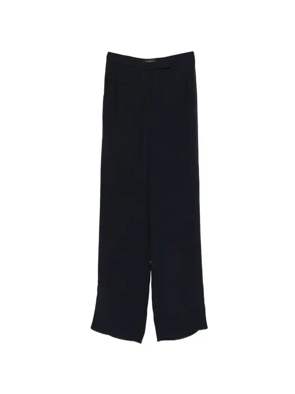 Emporio Armani Straight-leg Trousers - Blue