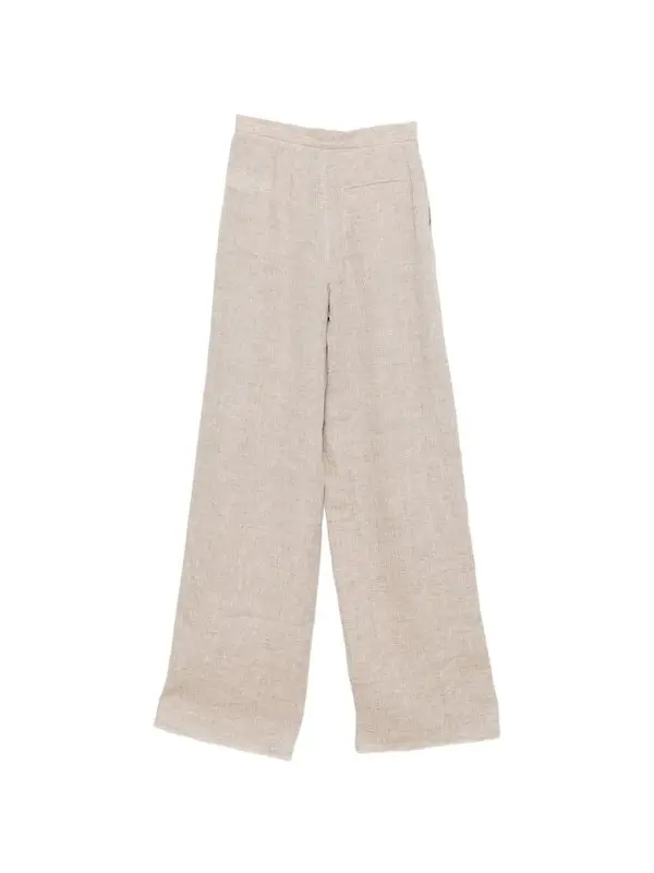Emporio Armani Linen Trousers - Beige