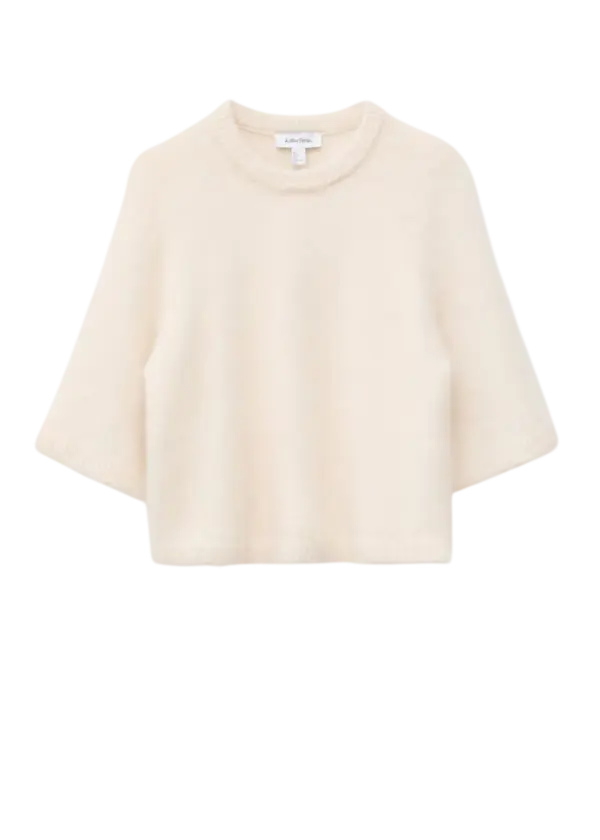 & Other Stories Mohair-blend Knitted T-shirt