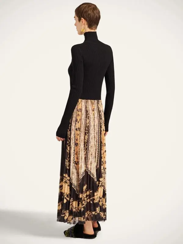 La DoubleJ Moondance Knit Maxi Dress - Multicolour