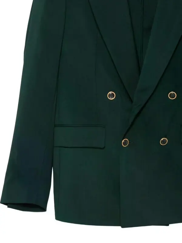 MARSEM Double-breasted Suit - Green