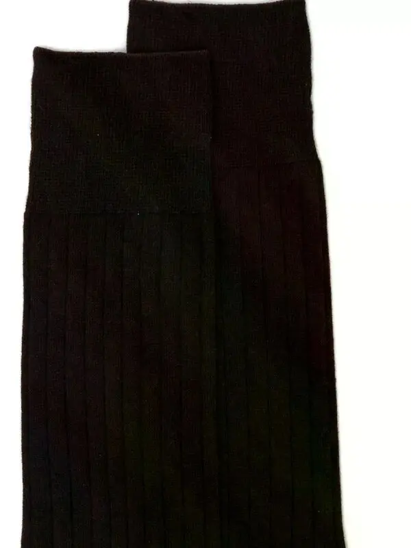 Zegna Ribbed Mid-calf Socks