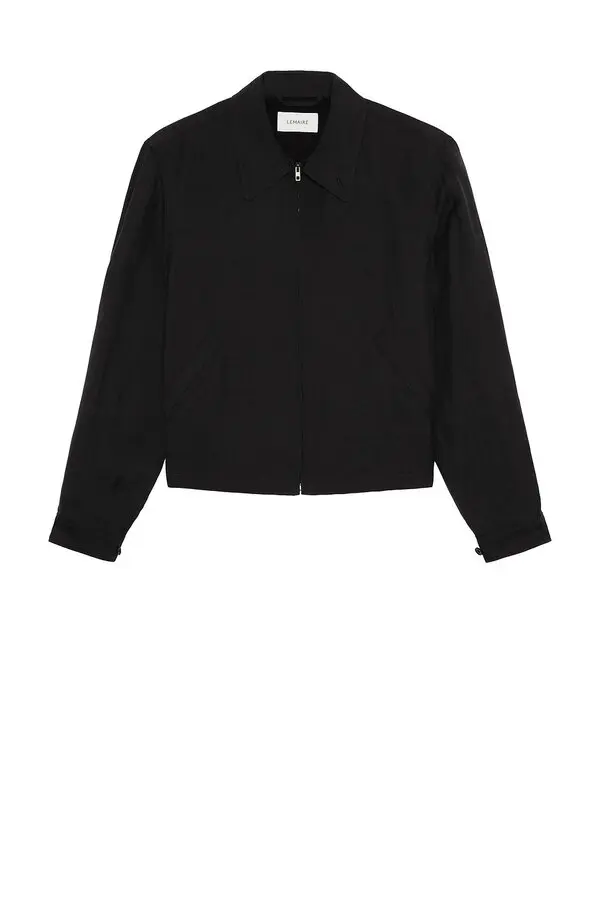 LEMAIRE Short Blouson - Ash Black