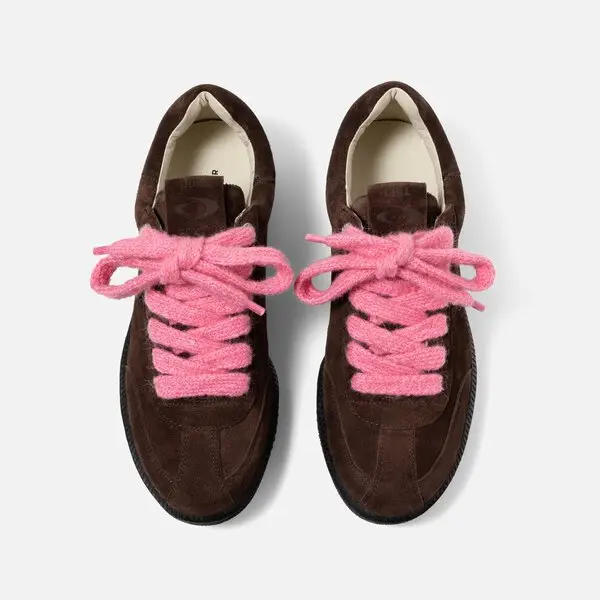 DUKE + DEXTER Cb Designer Suede Sneaker - Brown