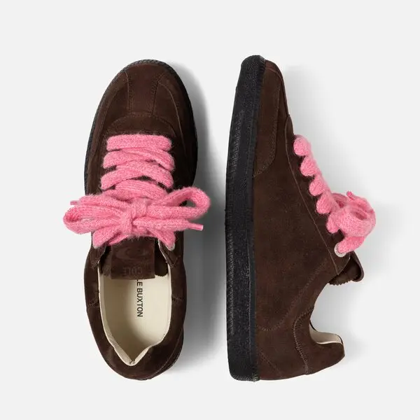 DUKE + DEXTER Cb Designer Suede Sneaker - Brown