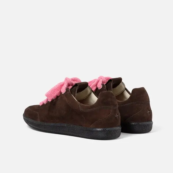 DUKE + DEXTER Cb Designer Suede Sneaker - Brown