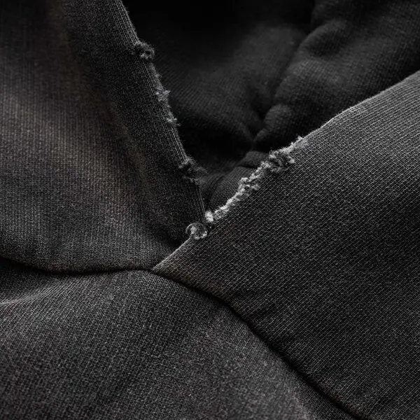 DUKE + DEXTER Printed Washed Hoodie