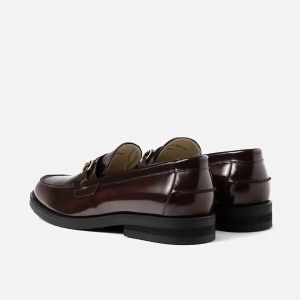 DUKE + DEXTER Wilde Plus Bit Loafer - Buffed Red