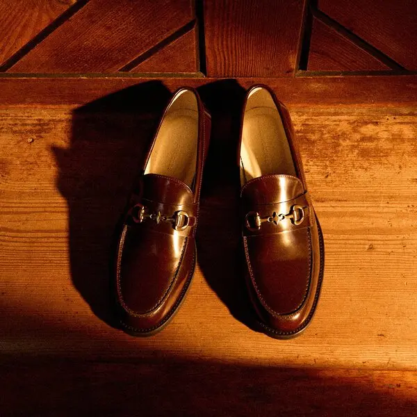 DUKE + DEXTER Wilde Plus Bit Loafer - Buffed Red