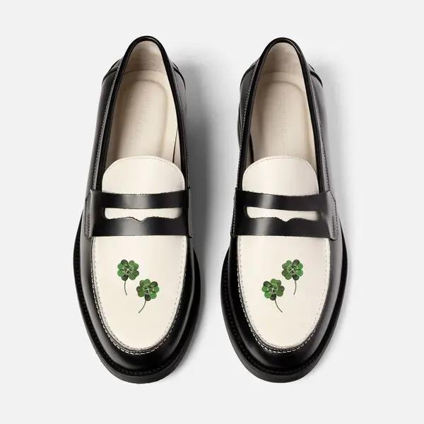 DUKE + DEXTER Wilde Penny Loafer - Clover