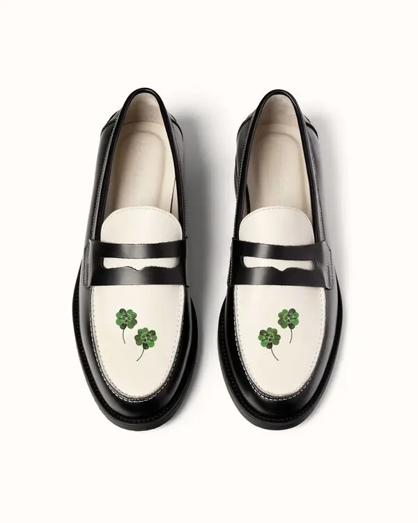 DUKE + DEXTER Wilde Penny Loafer - Clover