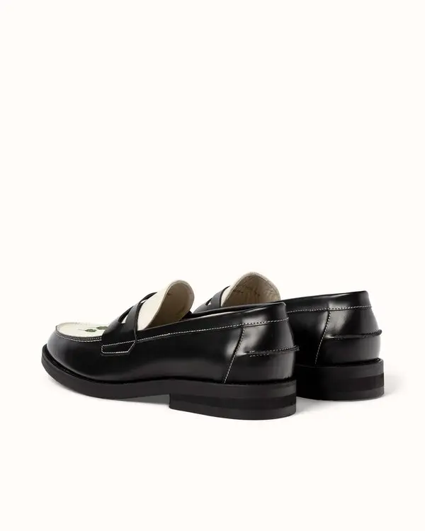 DUKE + DEXTER Wilde Penny Loafer - Clover