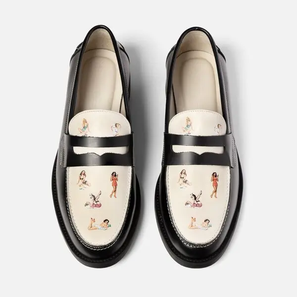 DUKE + DEXTER Wilde Penny Loafer - Pin Up Iii