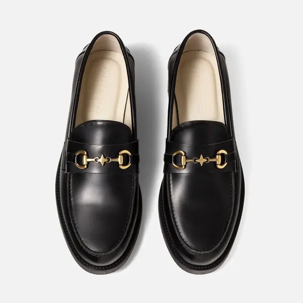DUKE + DEXTER Wilde Plus Bit Loafer - Black