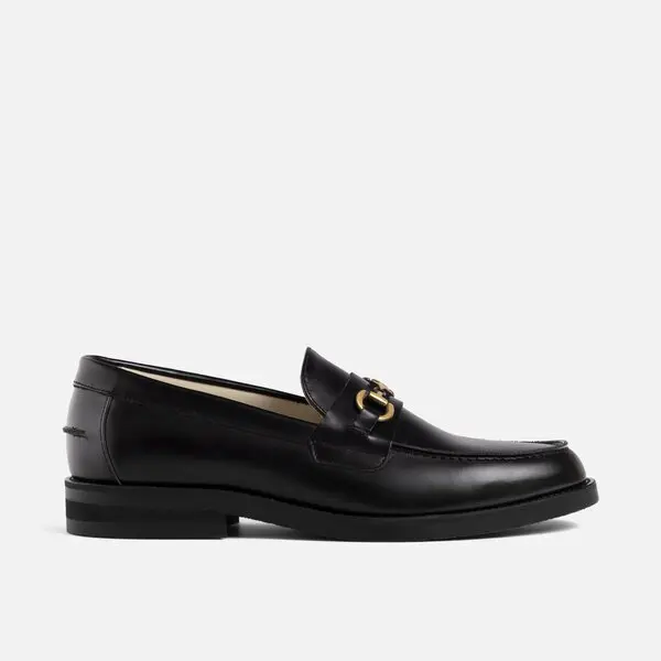 DUKE + DEXTER Wilde Plus Bit Loafer - Black