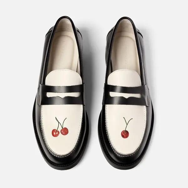 DUKE + DEXTER Wilde Penny Loafer - Ny Cherry