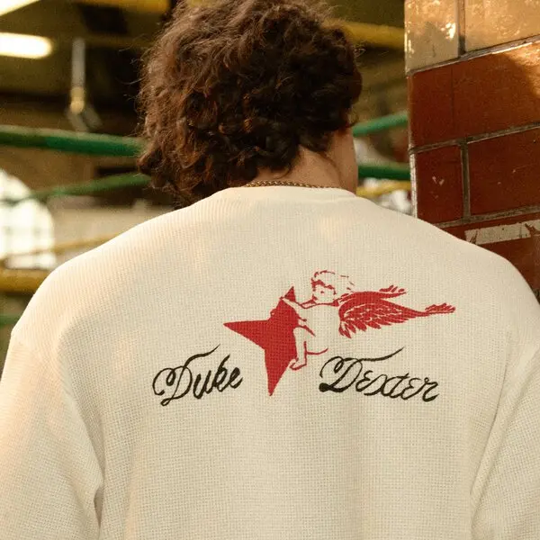 DUKE + DEXTER Cherub Vintage Waffle Top