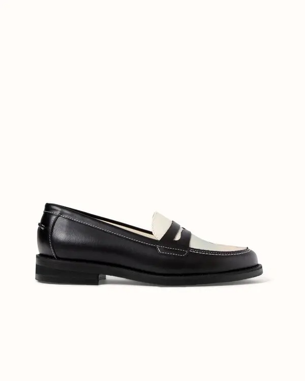 DUKE + DEXTER Wilde Penny Loafer With Western Graphic Print - Advanced Guard