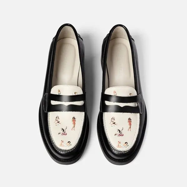 DUKE + DEXTER Wilde Penny Loafer - Pin Up Iii
