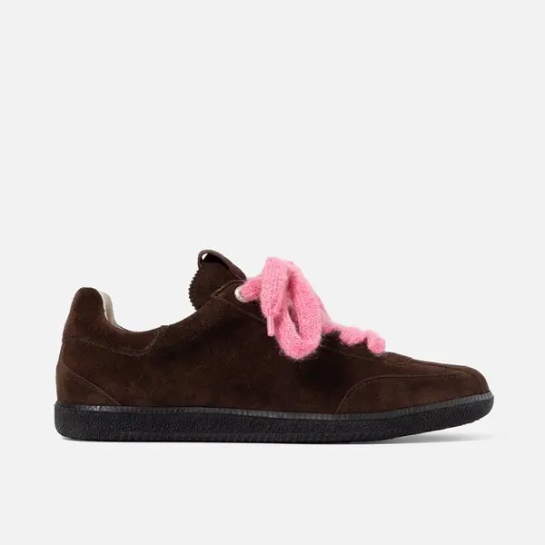 DUKE + DEXTER Cb  Designer Suede Sneaker - Brown