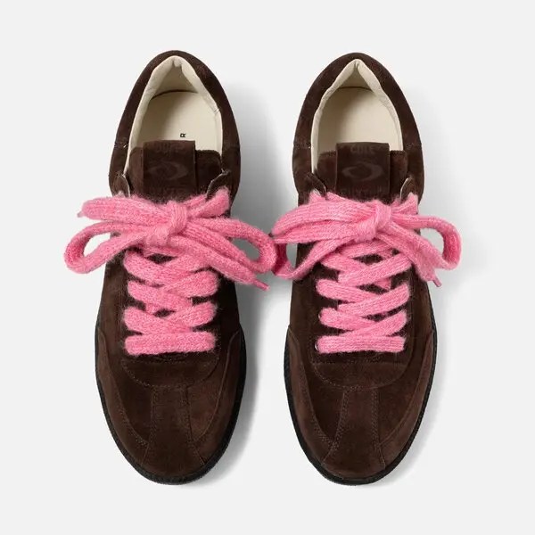 DUKE + DEXTER Cb Designer Suede Sneakers - Brown