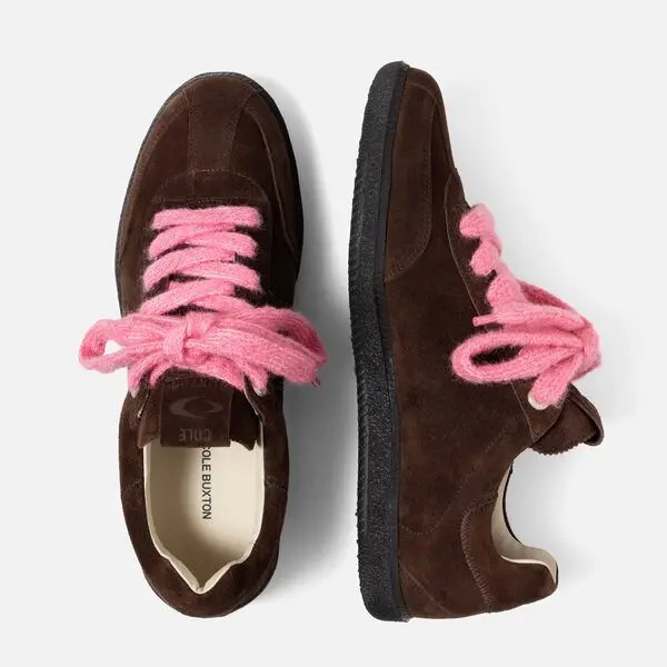 DUKE + DEXTER Cb Designer Suede Sneakers - Brown