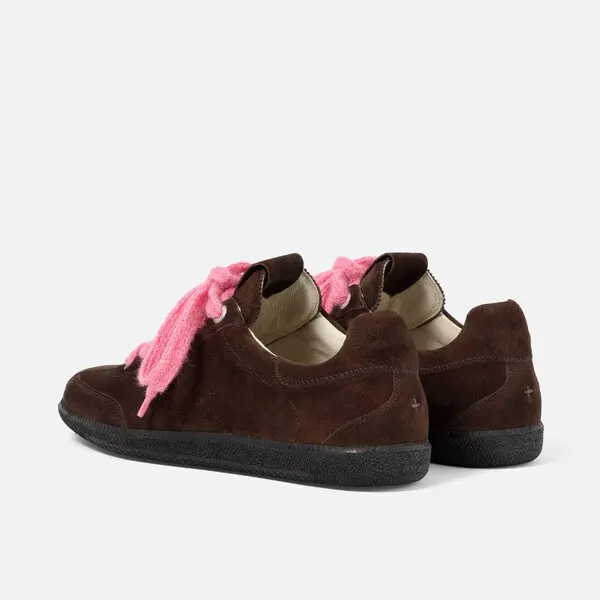 DUKE + DEXTER Cb Designer Suede Sneakers - Brown