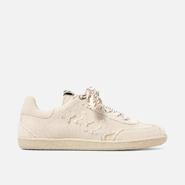 DUKE + DEXTER Plus Designer Duke Off-white Sneaker - Canvas