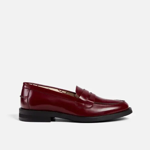 DUKE + DEXTER Wilde Penny Loafer - Burgundy