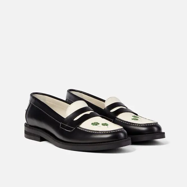 DUKE + DEXTER Wilde Penny Loafer - Clover