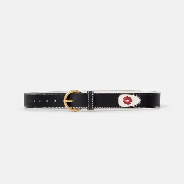 DUKE + DEXTER Ellis Leather Belt - Kiss