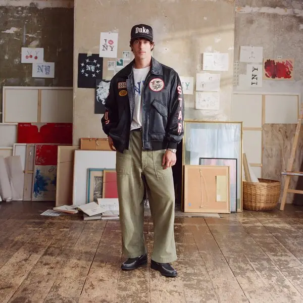 DUKE + DEXTER Plus Bomber Jacket